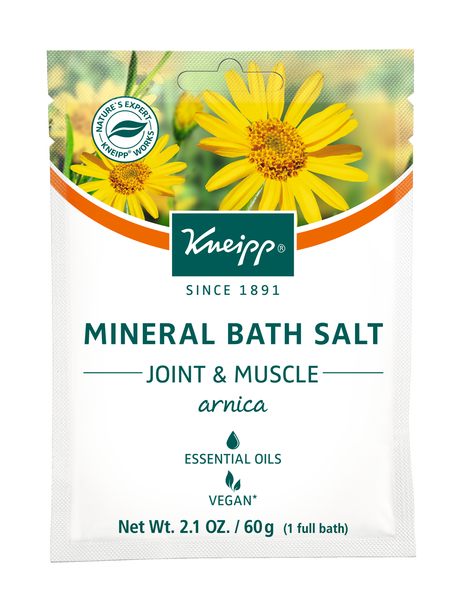 Mini Arnica Bath Salt Joint And Muscle Kneipp