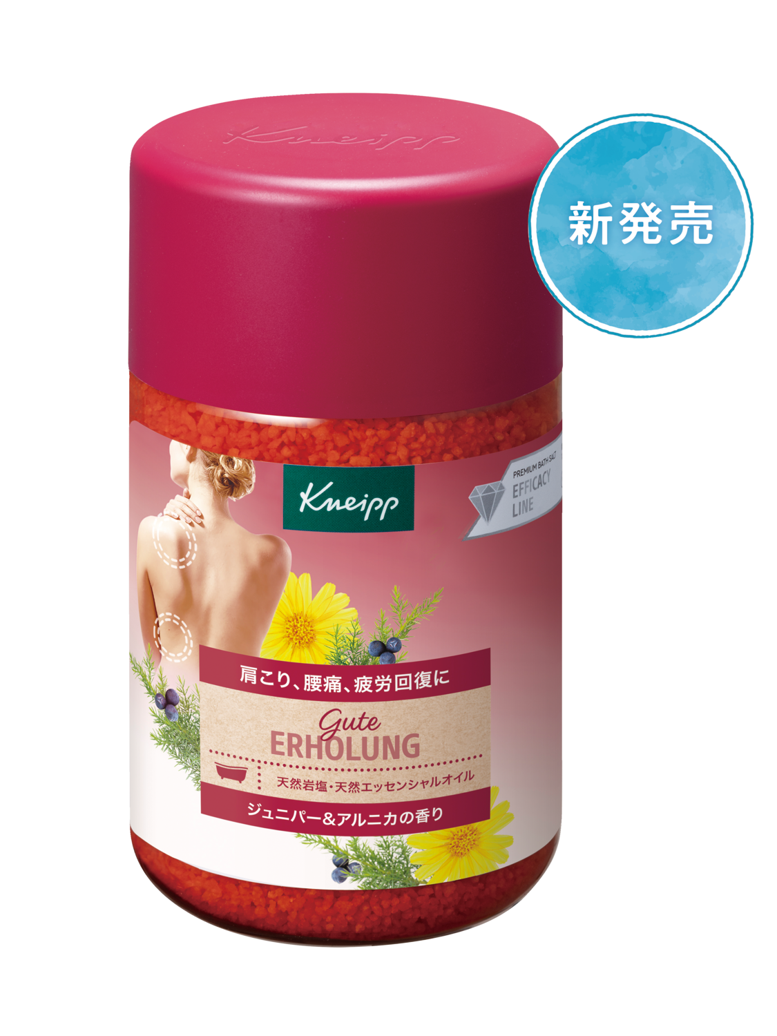 グーテエアホールング バスソルト ジュニパー&アルニカの香り 850g | Kneipp